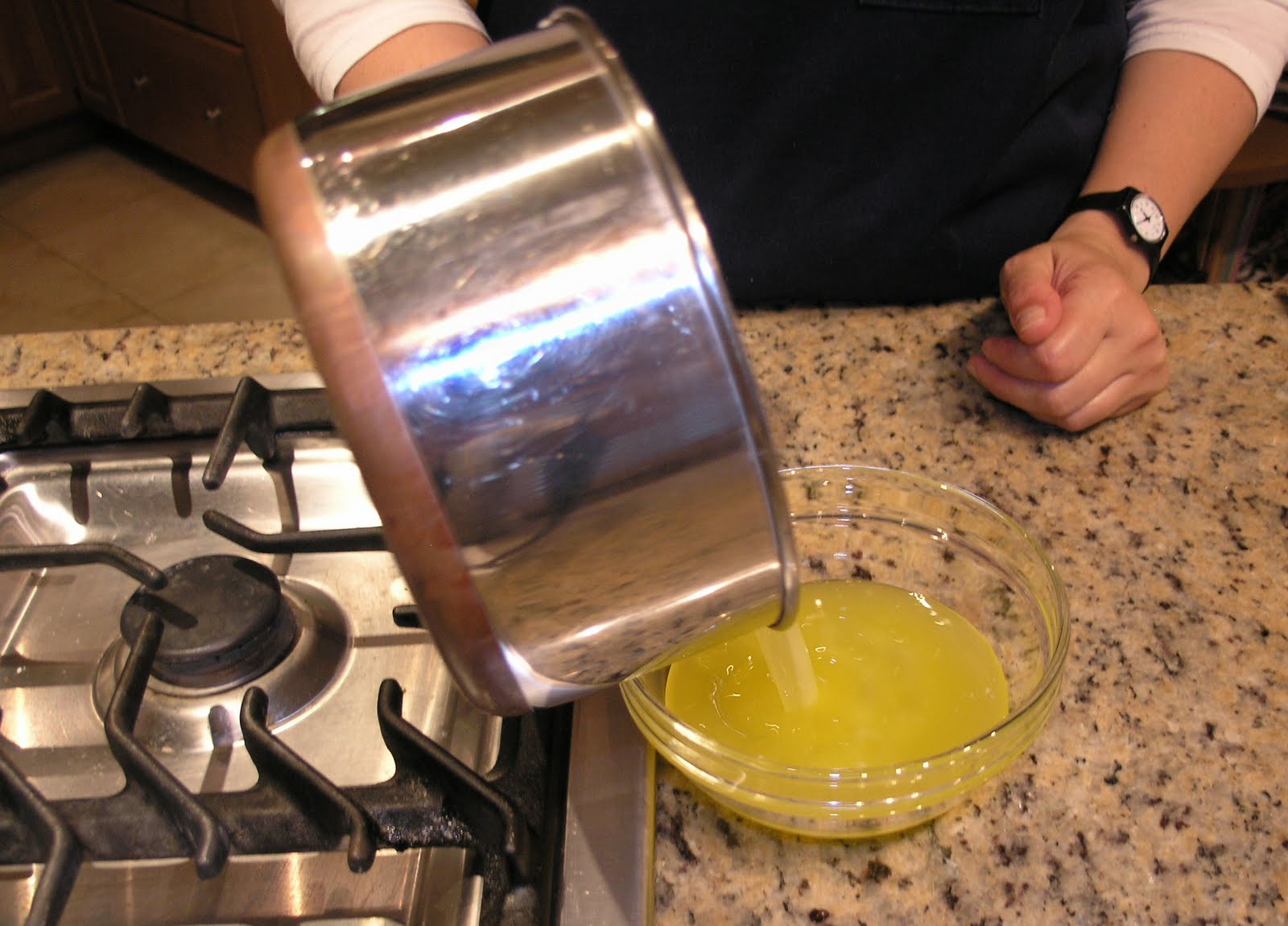 Anna Maria's Open Kitchen: How to Make Clarified Butter