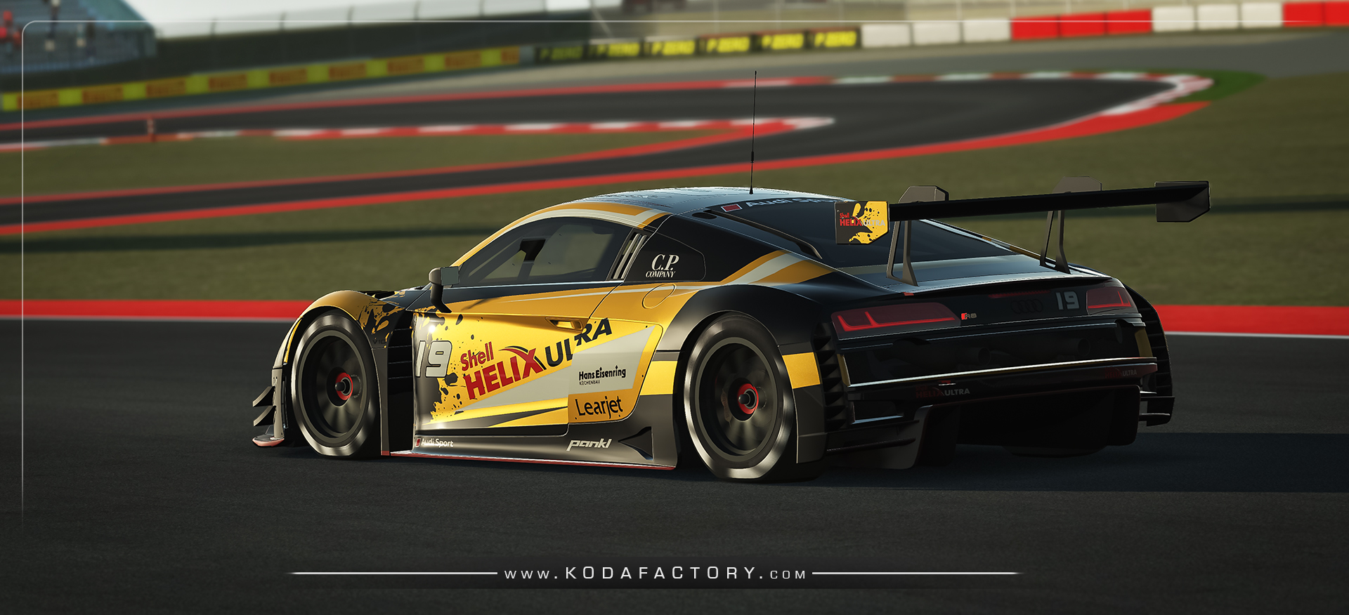 Koda Factory: Shell Helix Audi R8 LMS GT3 2019 | rFactor 2