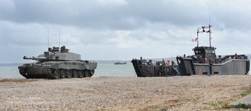 SNAFU!: Heavy armor in amphibious raid...an unknown UK capability.