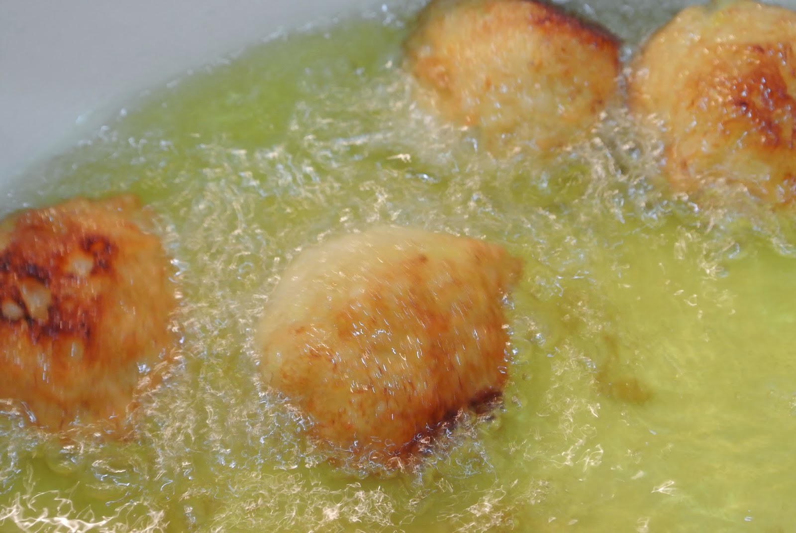 The Food On My Shirt: Banana Coconut Fritters