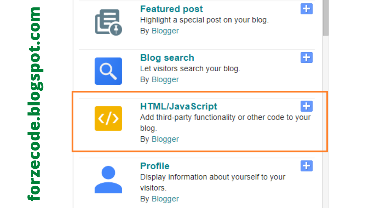 Forze Code: Add Floating Social Media Icons to Blogger (with Pictures)
