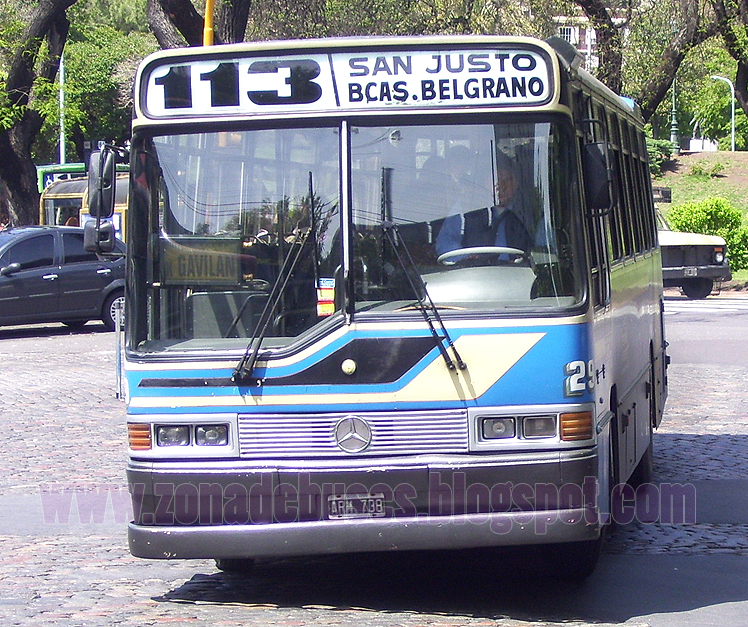 Colectibus - Zona de Buses: LINEA 113