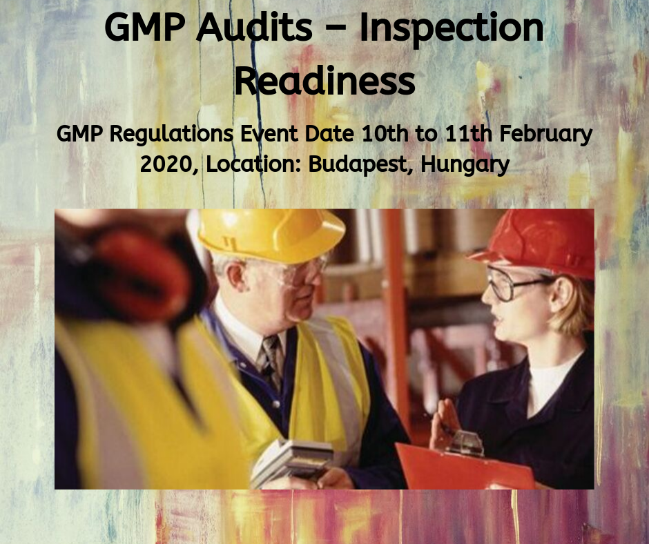 GMP Audits – Inspection Readiness