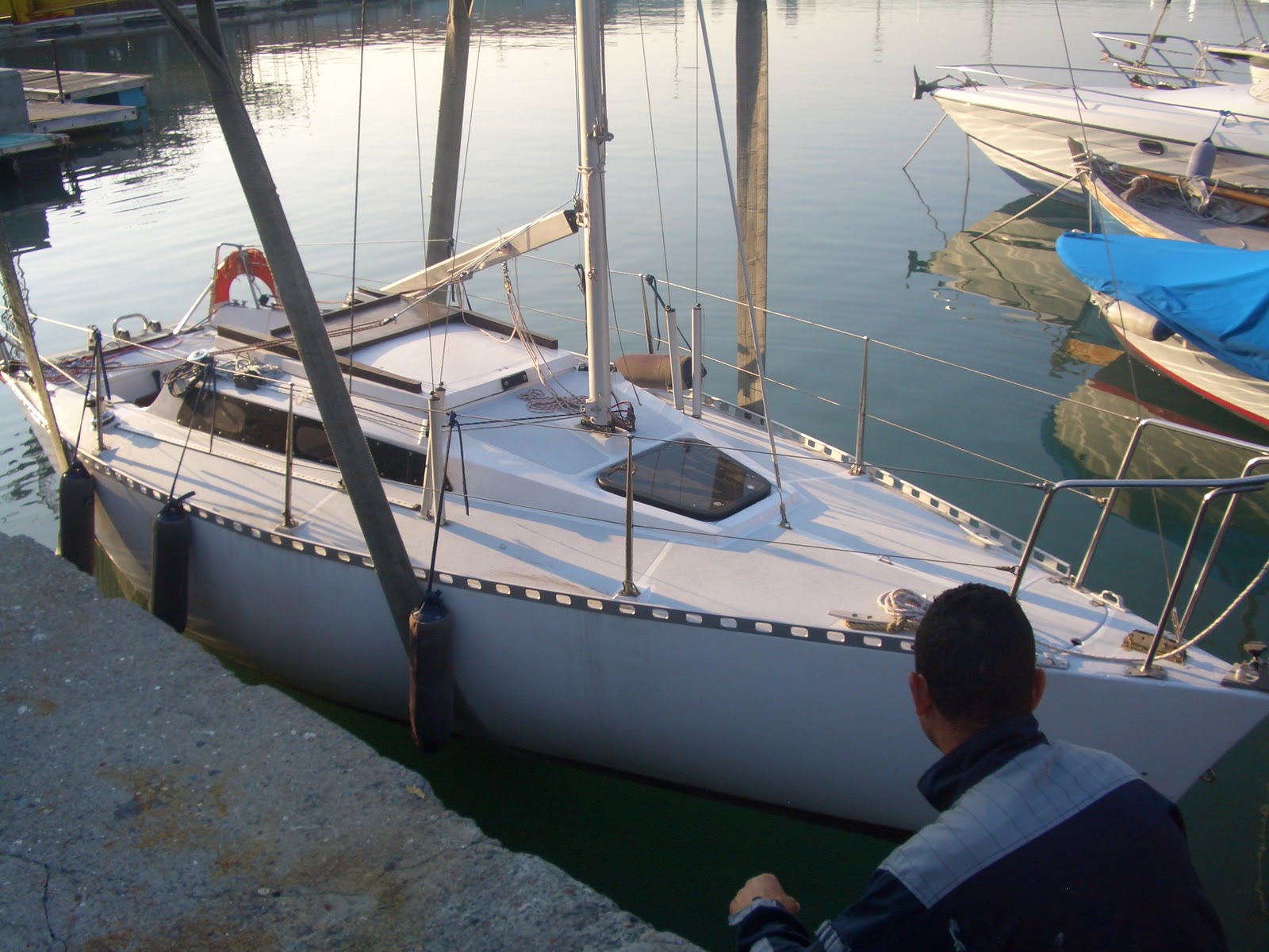 Madamin Tamurè 7,60 EC: Da deriva mobile a chiglia fissa...