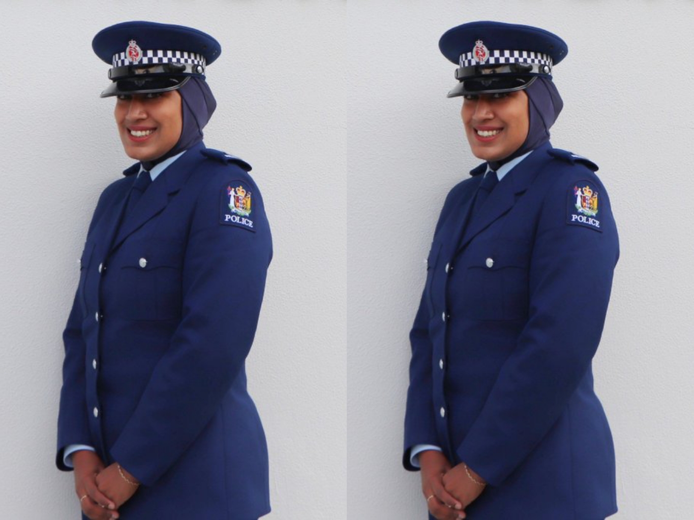 Zeena Ali is FIRST officer to wear hijab on police uniform in New ...