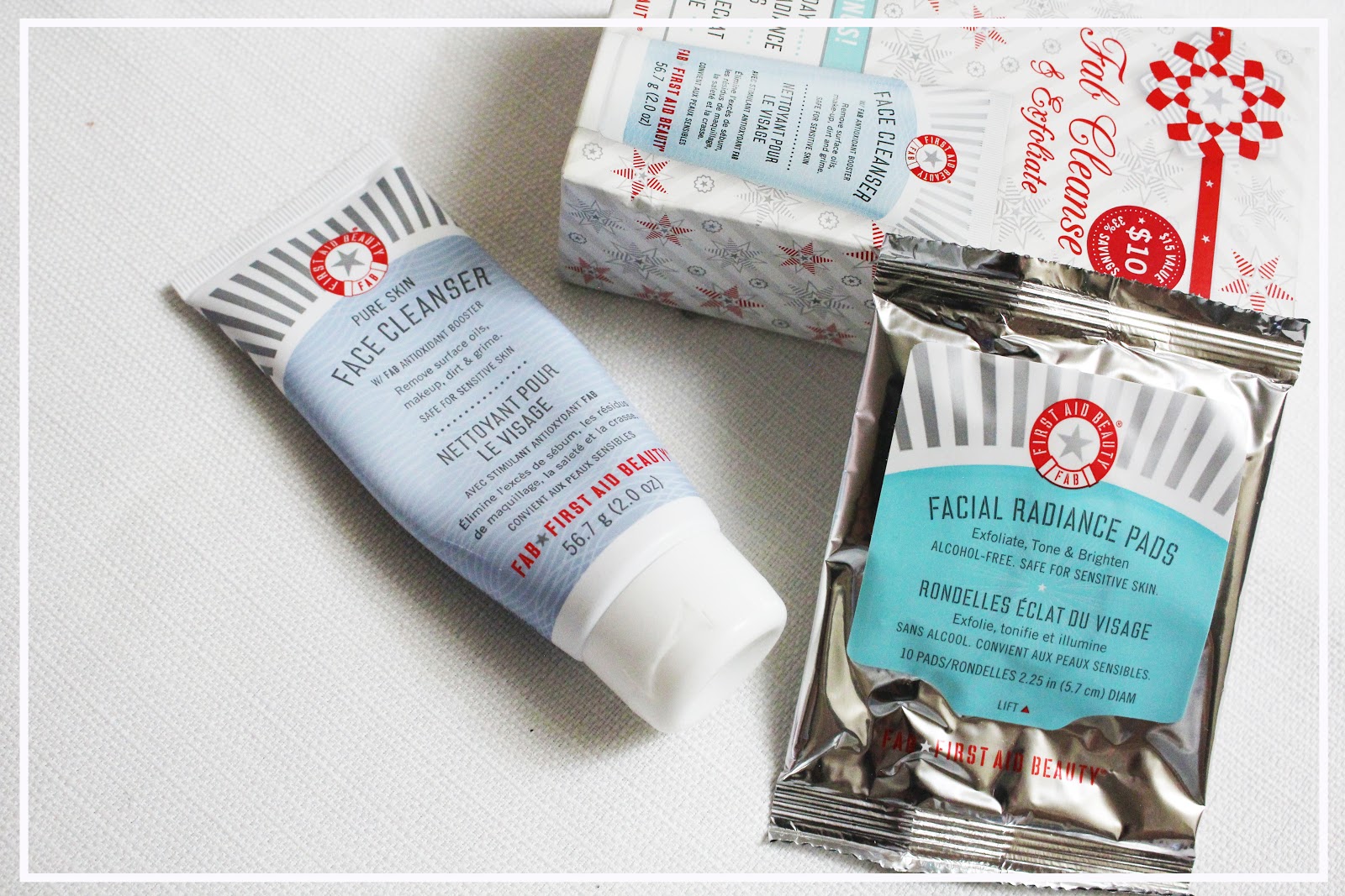 First Aid Beauty "Fab Cleanse & Exfoliate" Duo