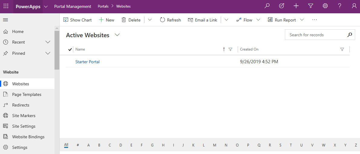 Managing Grants through Microsoft Power Pages