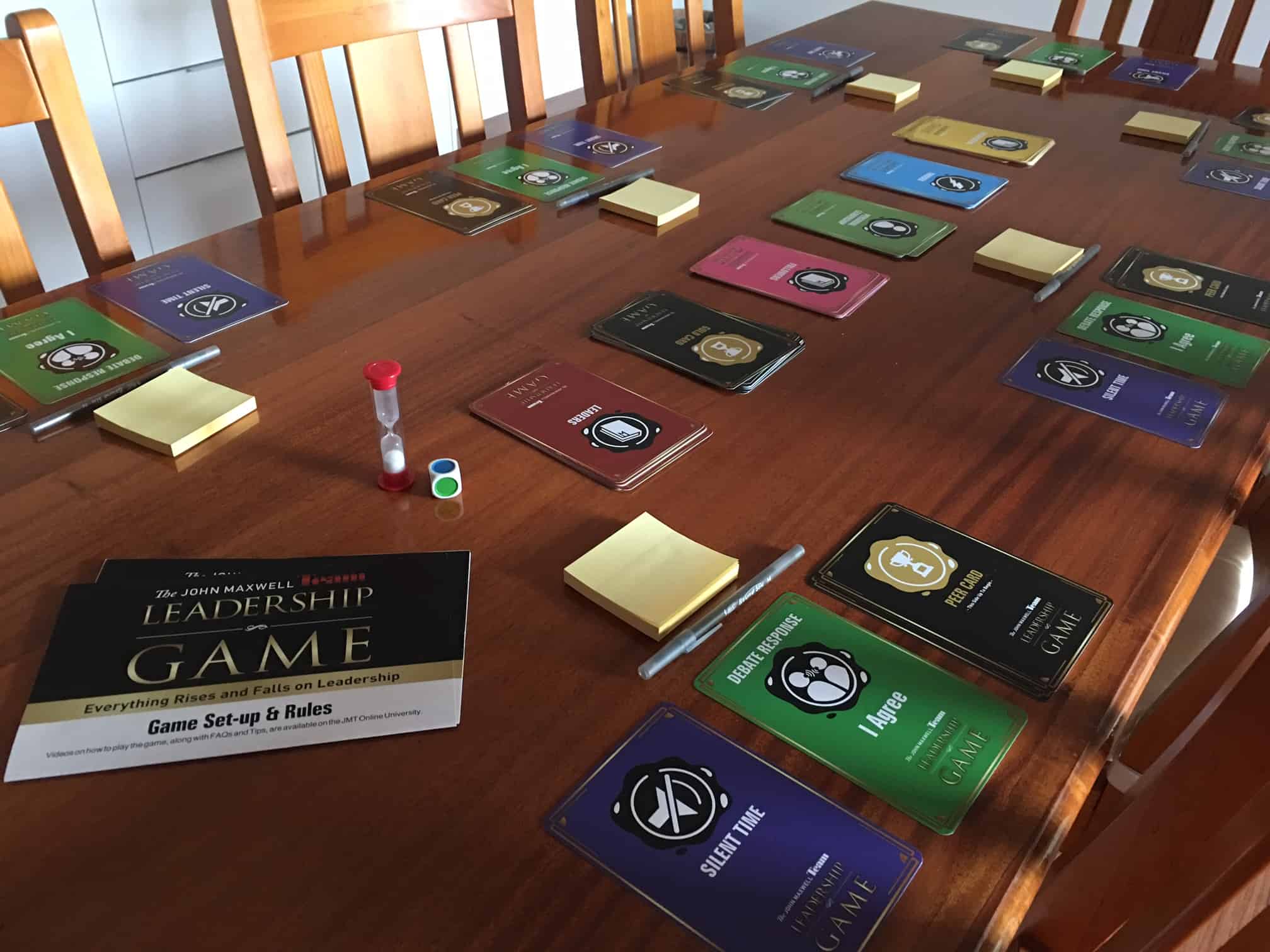 Leadership Game ~ Certificate Letter