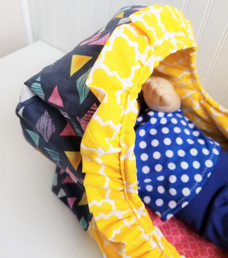 Free Baby Doll Bassinet PDF Sewing Pattern | Sew Simple Home