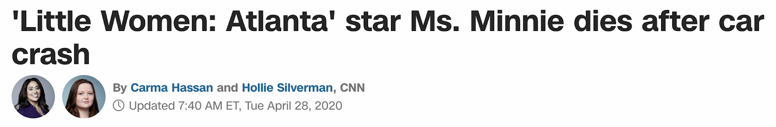 The death of Ms. Minnie, reality TV star from Little Women: Atlanta ...