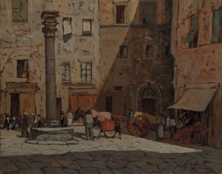 Giovanni Lomi (1889-1969) | Post-Macchiaioli painter | Tutt'Art ...