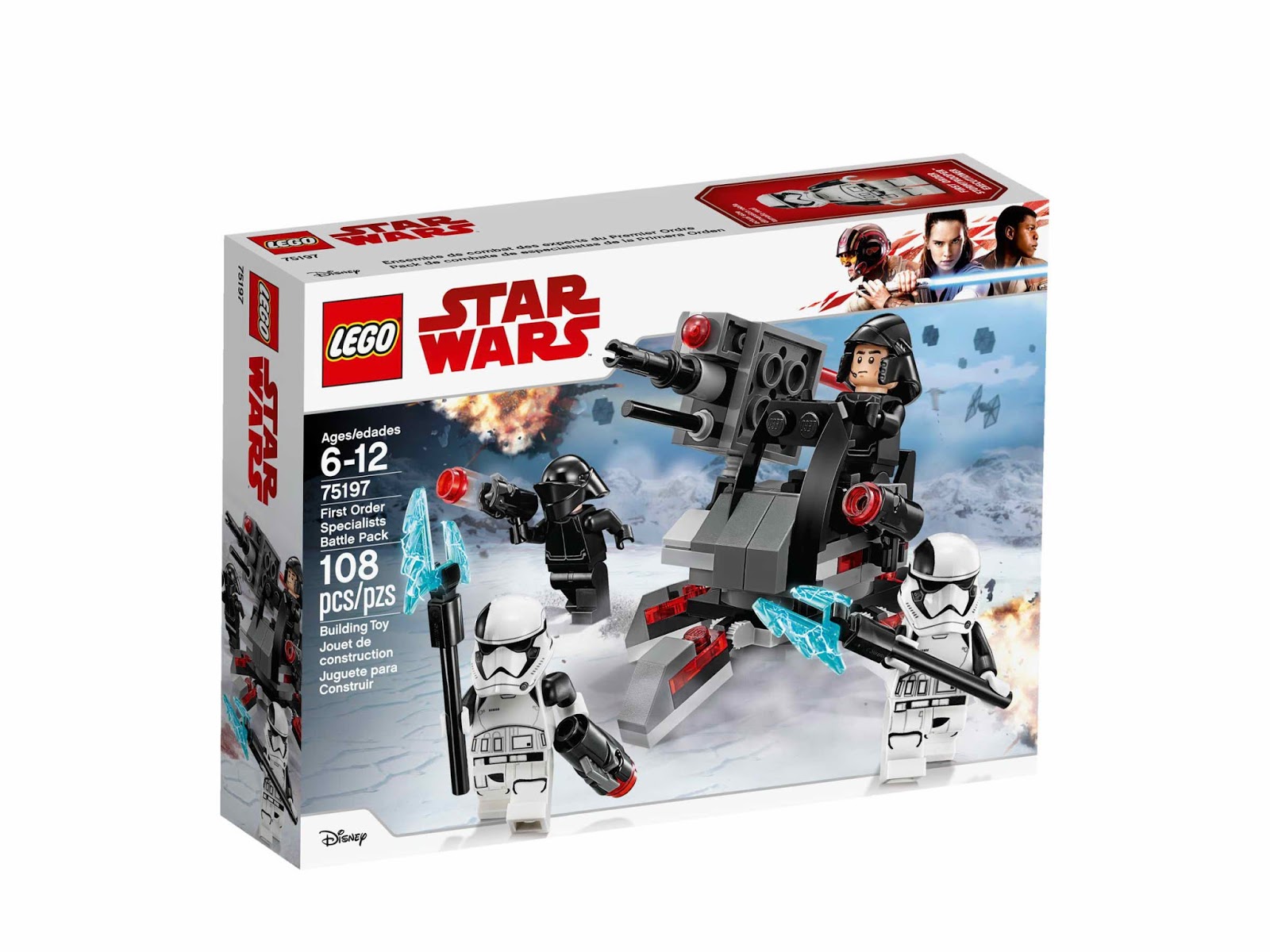 BRICK2018: LEGO SET DATABASE LEGO 75197 First Order Specialists Battle Pack