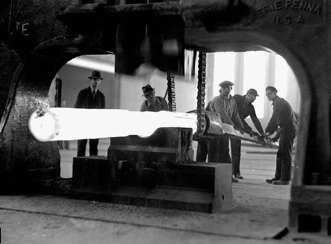 Industrial History: Forging Metals (Open Die Forge)