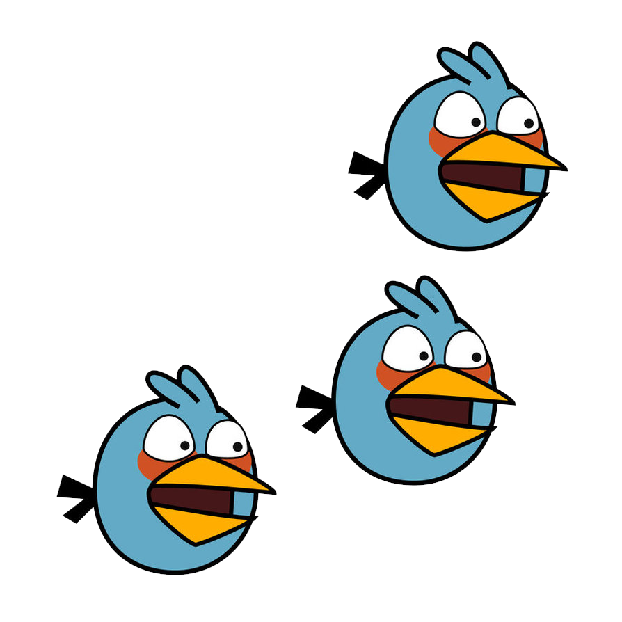 cartoon y comic en png: angry birds, by, gamafotoestudio.com