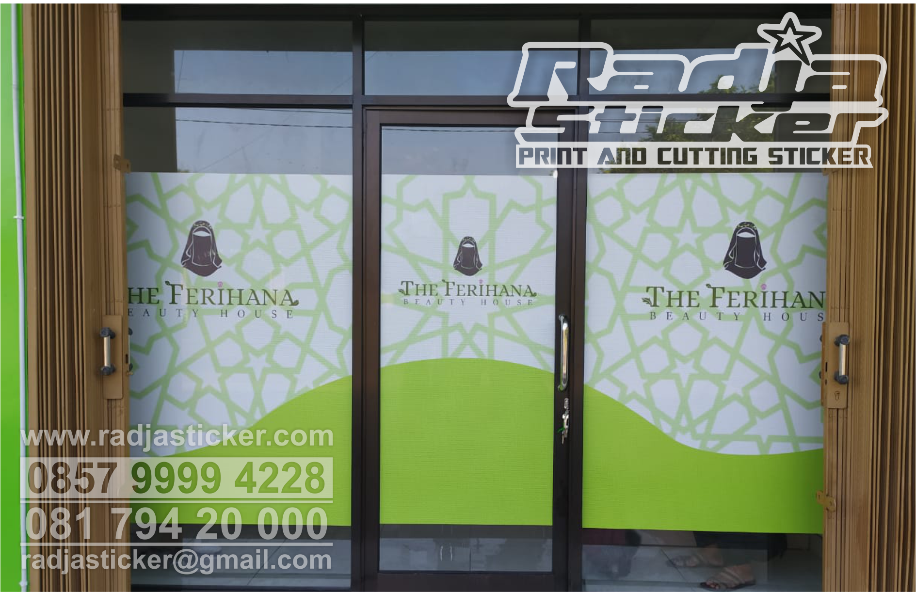 Stiker Kaca Jendela One Way Vision | Stiker Kaca Dari Luar Tidak ...