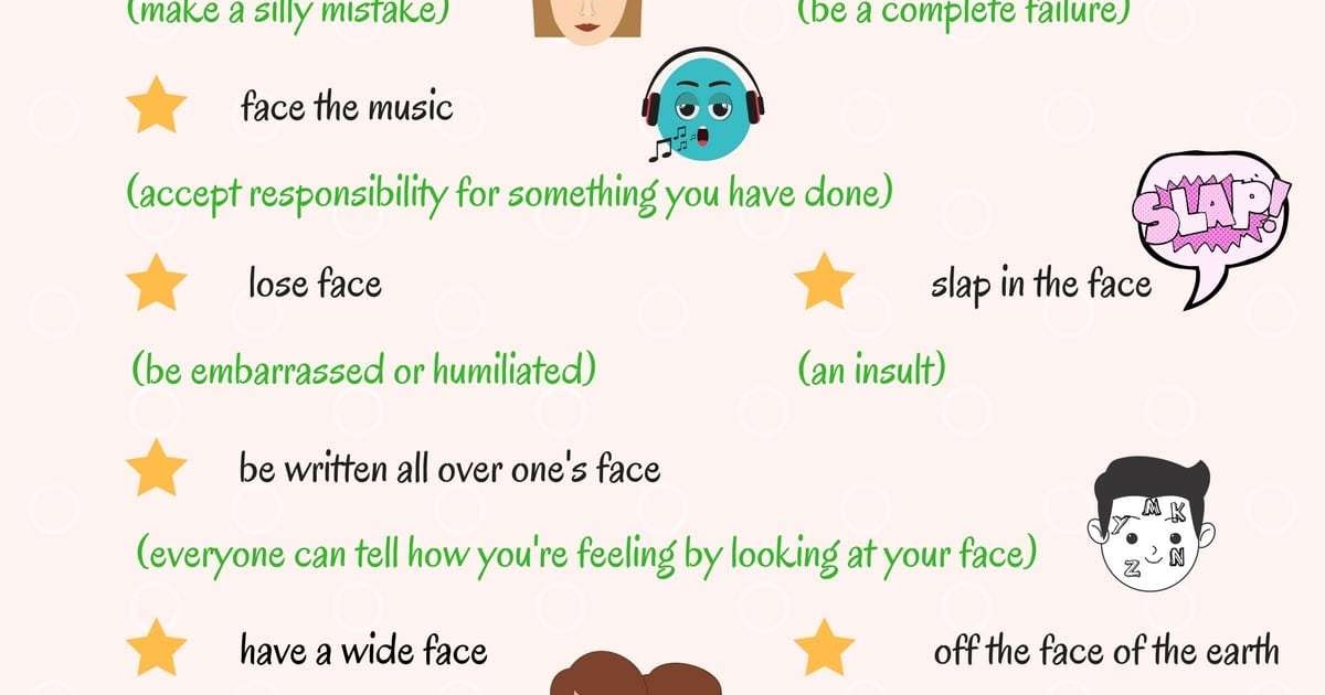 English In Jerez: Language Snippets - Expressions with Face