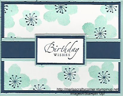 Merla's Crafty Corner: Spring Birthday Wishes