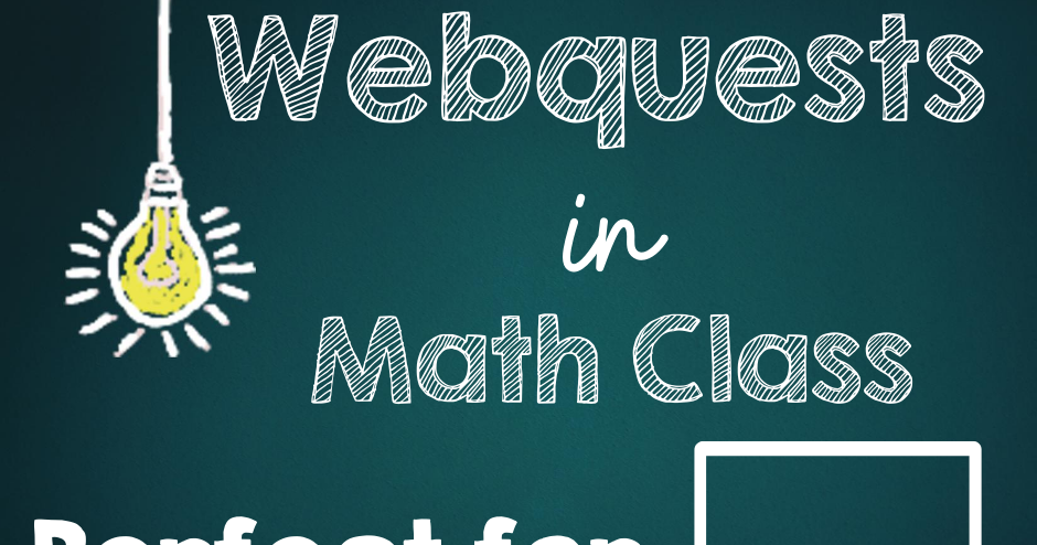 Sub Plans for High School Math Class - Webquests are Perfect ...