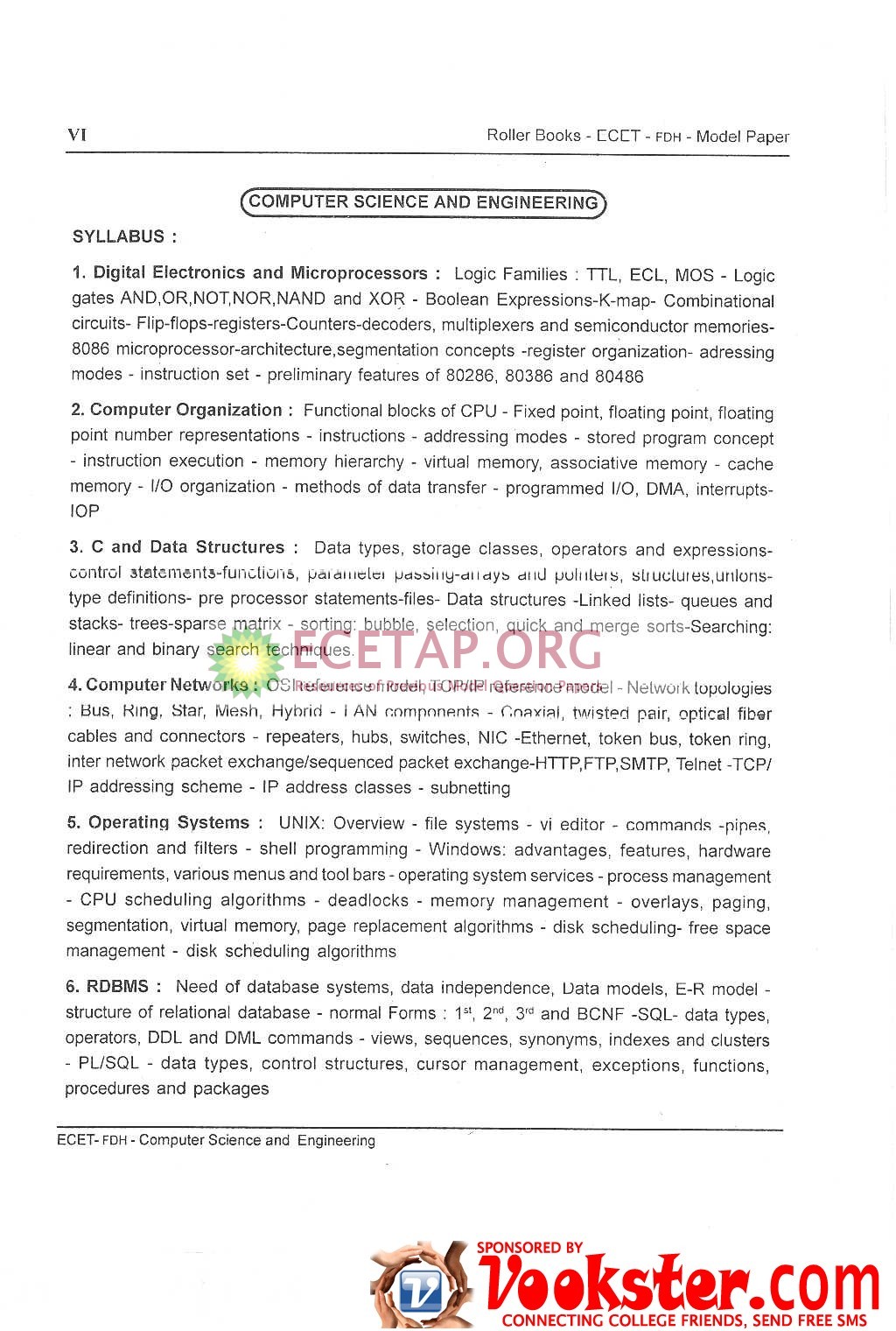 ECETAP - 2016, Previous, Model Papers, Question Papers EEE,ECE,SCE ...