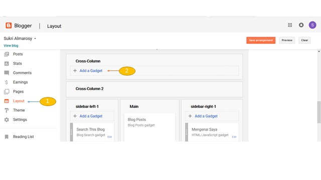Inspirasi & Seni Technology: Membuat Menu di Blogger