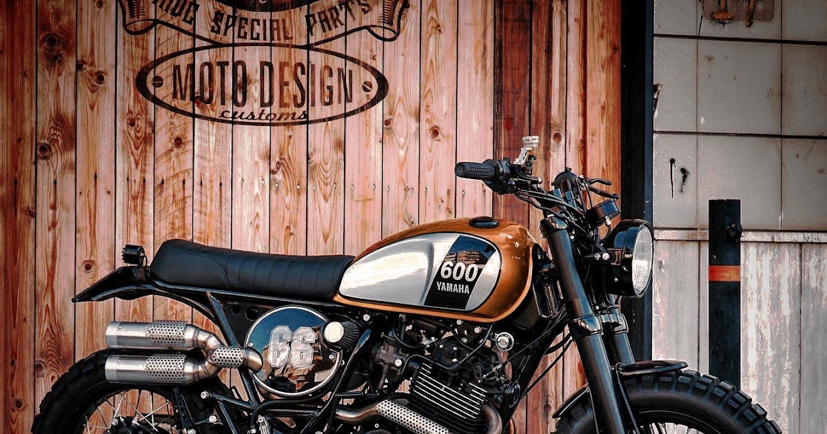 The golden age of the XT - Inazuma café racer