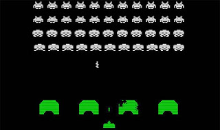 Soul Surfing: Space Invaders Grid Art