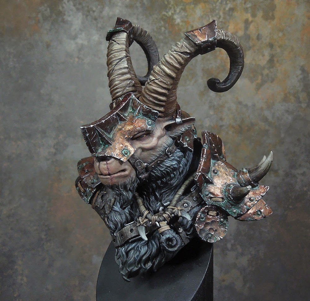 MASSIVE VOODOO: Step by Step: Sha'un, Ram-Tribe Warrior