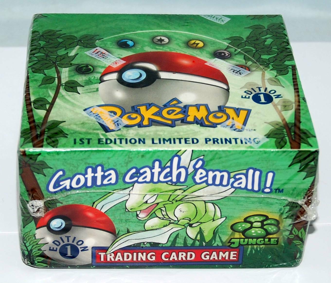 George's Magic Toybox: 1999 WOTC POKEMON JUNGLE 1ST EDITION ENGLISH 36 ...