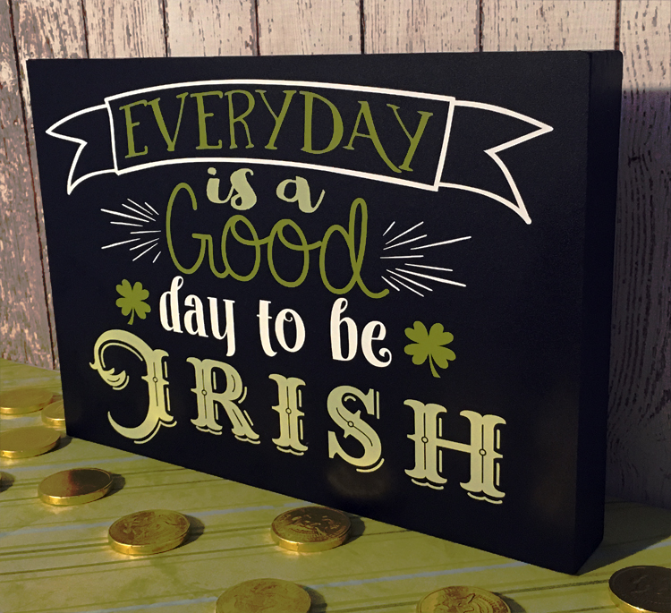 Repurposed DIY Irish Sign - Burton Avenue
