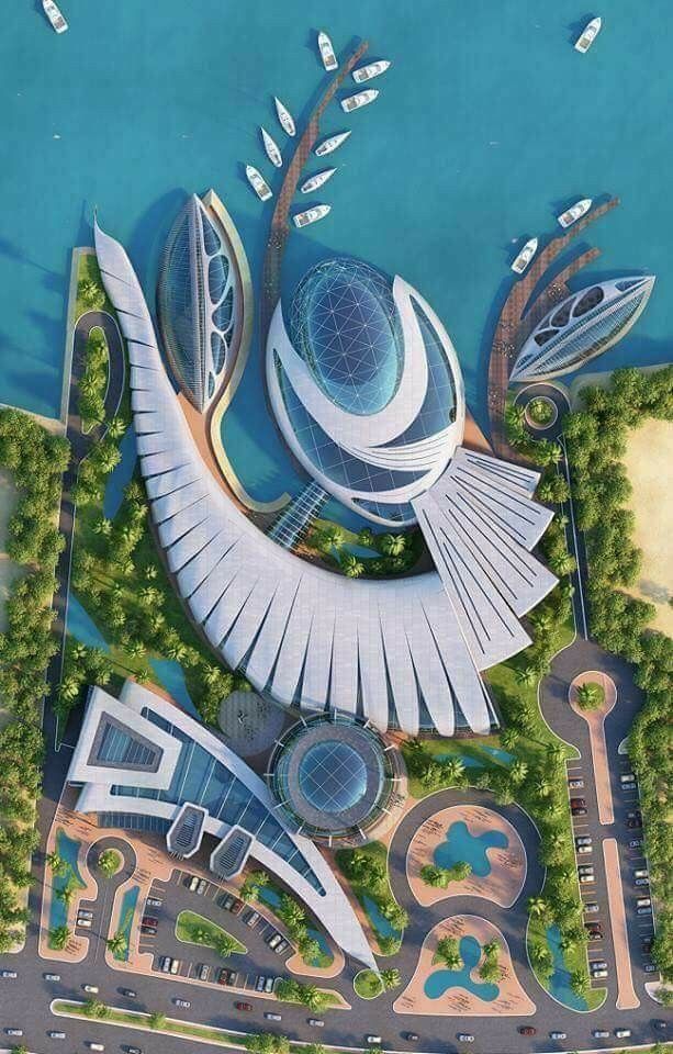 Futuristic house in 2050