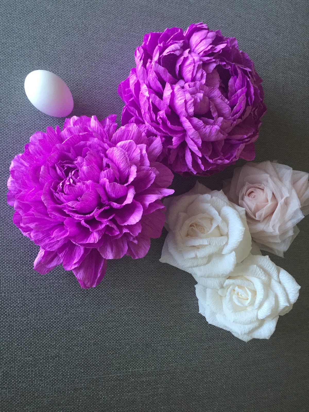 Easter Egg Peony Tutorial - Carte Fini