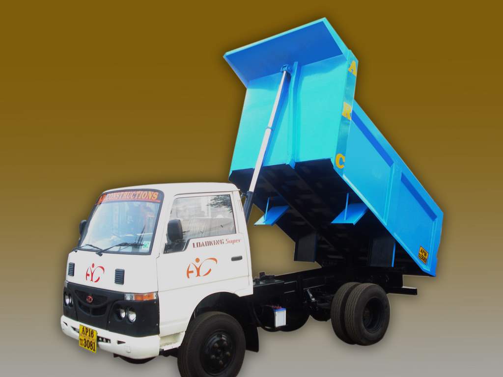 Automobile and Tipper Body Builders: Mahindra Mini Tipper Truck