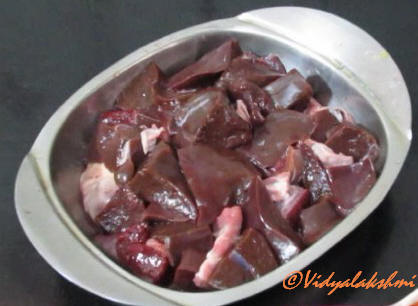 Mutton Liver Fry/Eeral Varal (South Indian Style)