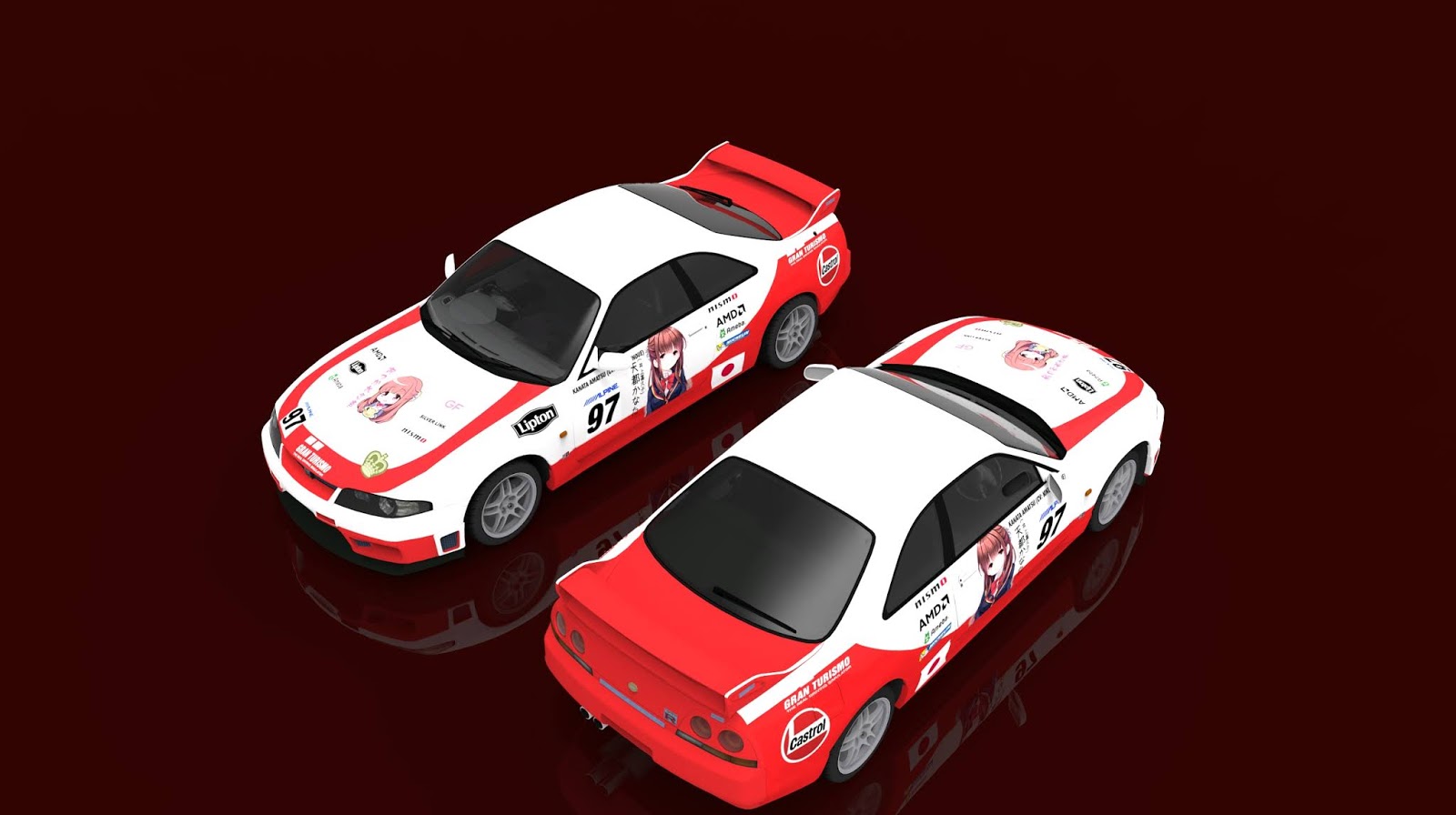 Skin GTA San Andreas Nissan Skyline R33 Kanata Amatsu - Skin Livery ...
