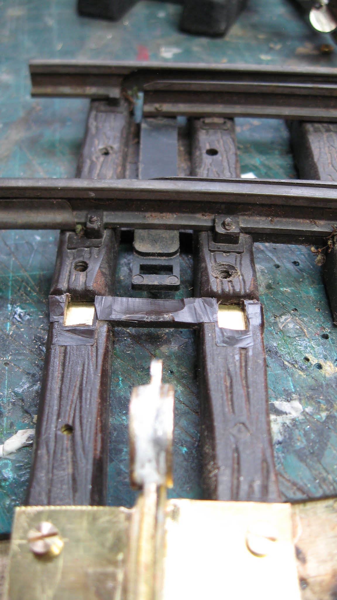 Peckforton Light Railway: How I construct point levers