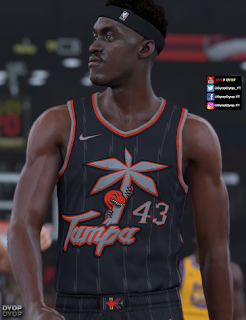 NBA 2K21 Toronto Raptors (TOR) 'Tampa Raptors' Concept Jerseys by Dyop ...