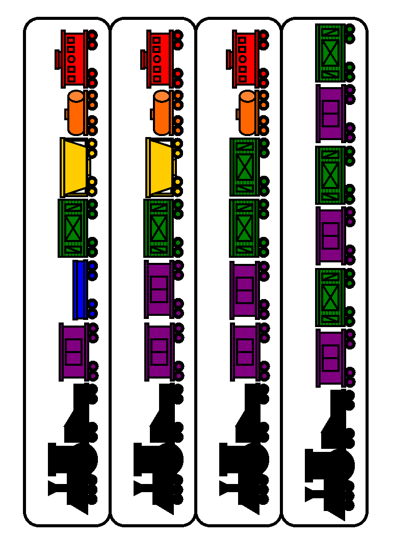 ELEMENTARY SCHOOL ENRICHMENT ACTIVITIES: LESSON 10 - TRAINS/J/10/BLACK