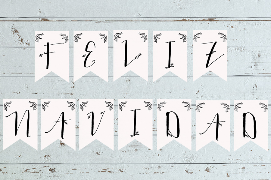 Printable gratis: banner para distintas celebraciones - Las cosas de Maite