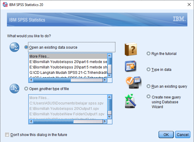 Pengenalan Tampilan SPSS [Belajar SPSS Pemula]