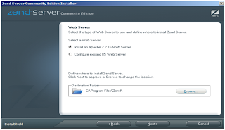 Blog de Davis: Instalando Zend-Server + Oracle 10g + phpBB