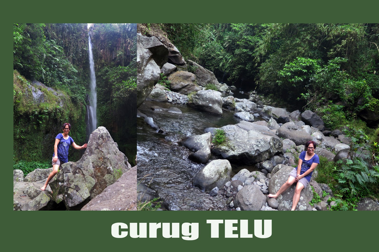 FAMILY blog: Keindahan Curug Telu dan Curug Bidadari di Baturaden