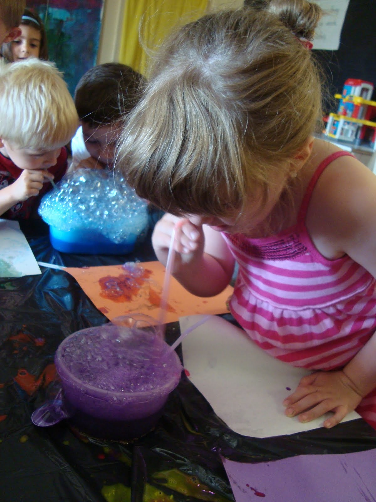 Joyful Learning in the Early Years: Bubble Prints