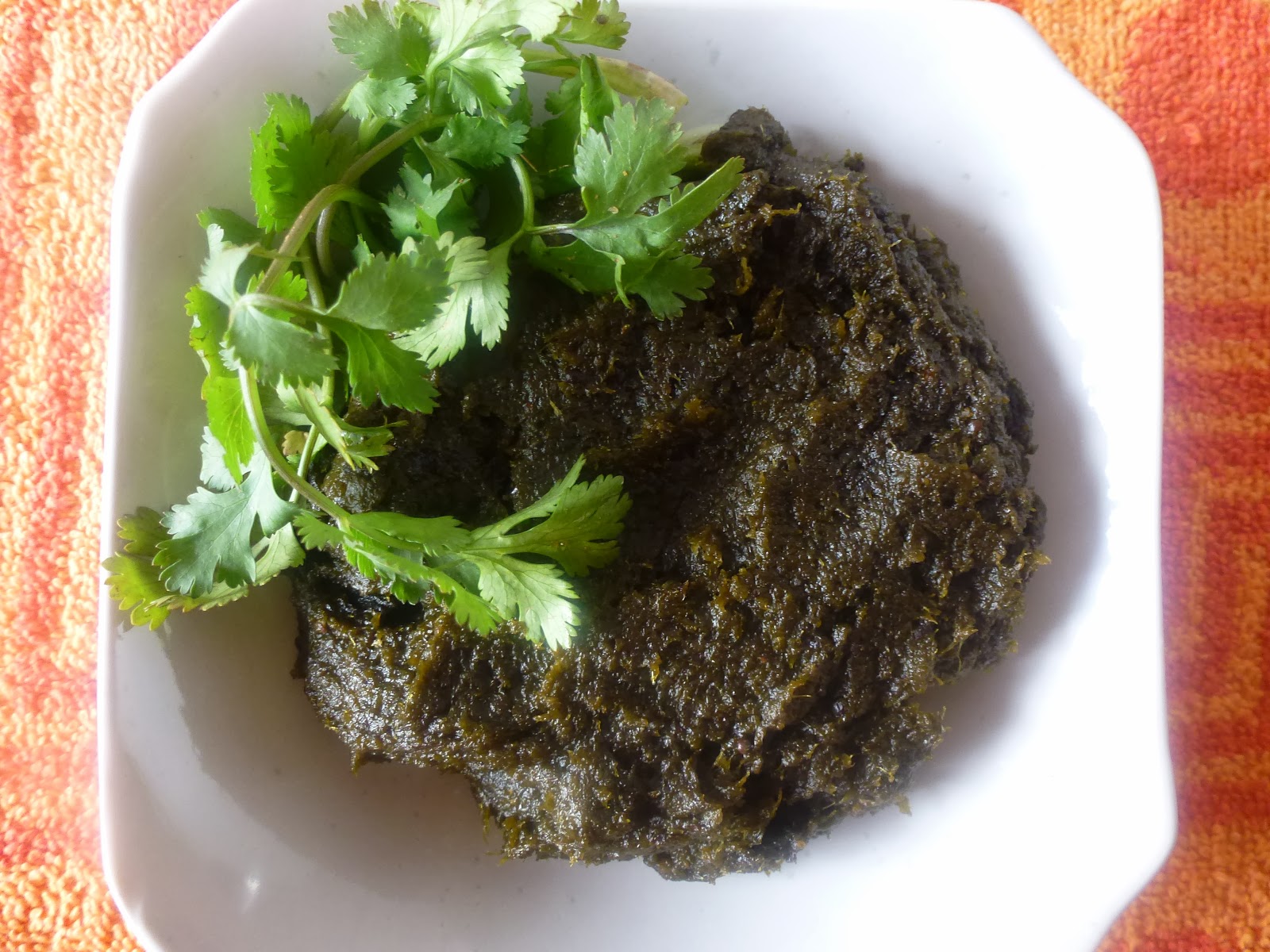 Singapore Chettinad Recipes: Chettinad Malli Thokku/Coriander Pickled ...