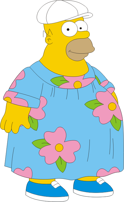 The Simpsons Vector Blog: Disfraces 1