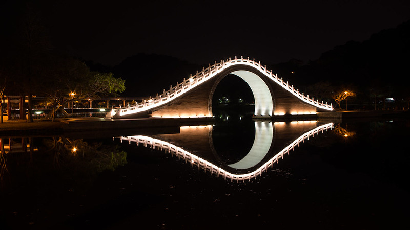 PAVAN MICKEY: Most Beautiful Moon Bridge in Taiwan