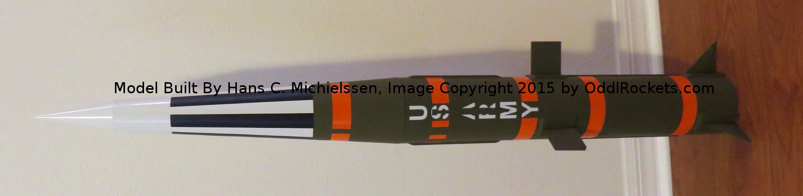 Model Rocket Building: TLP Pershing #K046 Build, Part 54, Gluing the ...