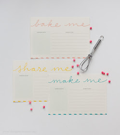 Musings of an Average Mom: Free Recipe Cards