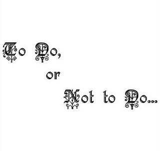 The Thought Box: To Do, or Not To Do