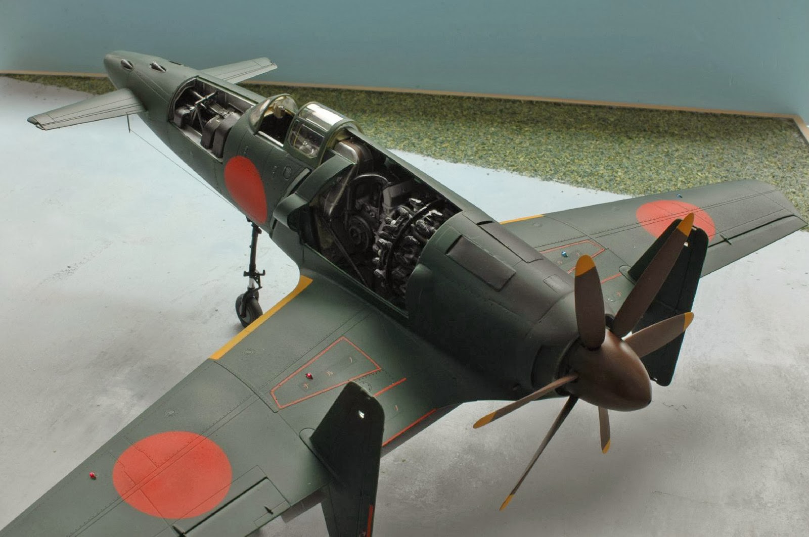 WildEagles: Kyushu J7W1 "Shinden" by Bernhard Tomaschitz